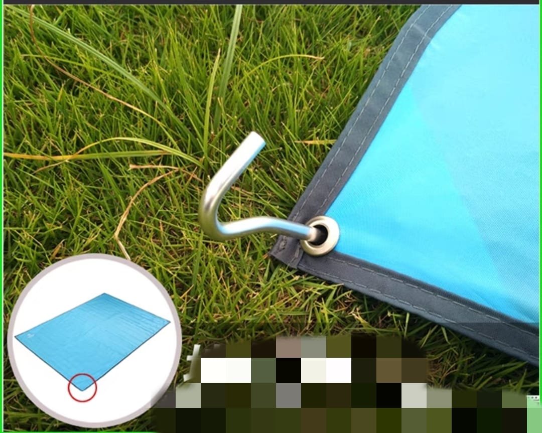 ESTACA PARA FIJAR CARPAS DE EXTERIOR *6u 15G 8CM BJX-0093 – 500 – Estación Camping